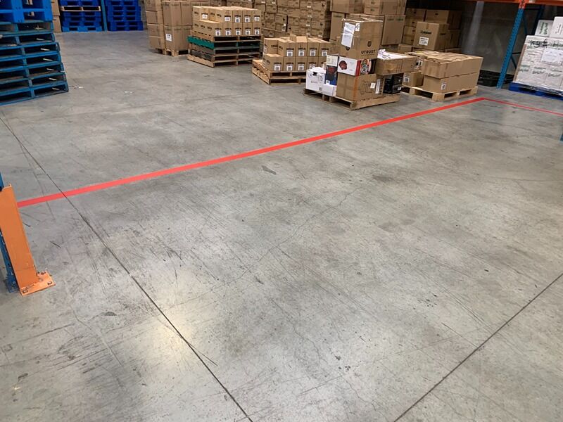 Warehouse Line Marking Melbourne | Warehouse Floor Marking